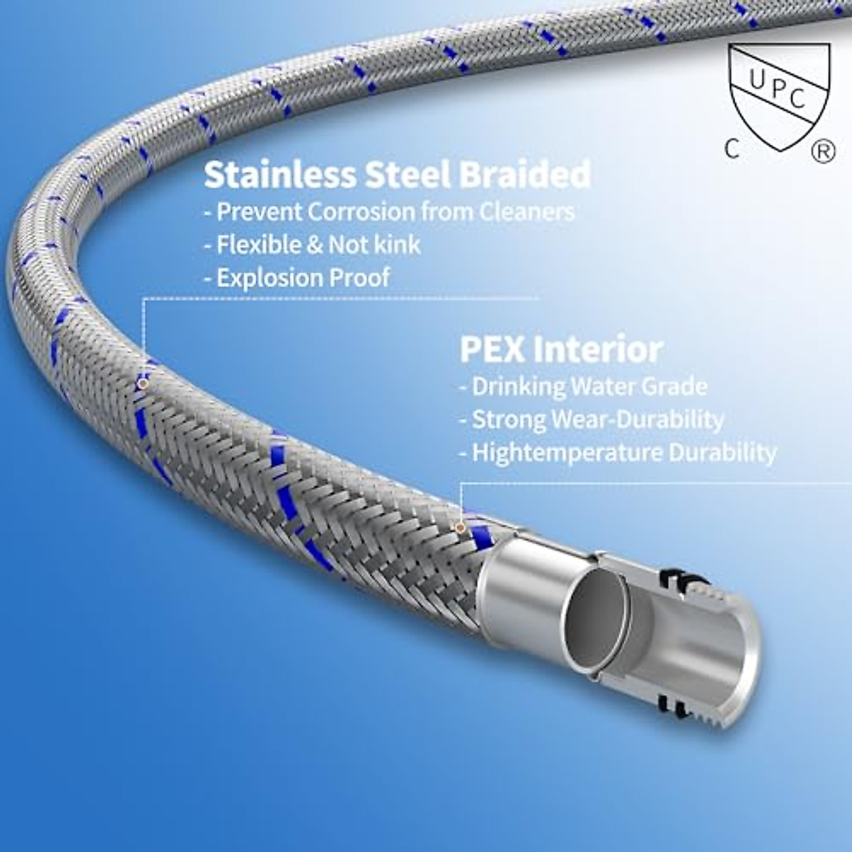 RUMOSE 8 inch Widespread Matte Black Bathroom Faucets for Sink 3 Hole Brass 2 Handle Lavatory Square Faucet Modern rv Bathroom Faucets