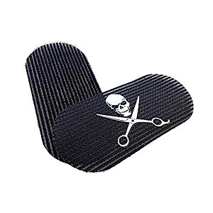 HAIR GRIPPERS BUNDLE PACK 4PCS for Men and Women - Salon and Barber, Hair Clips for Styling, Hair holder Grips BLACK