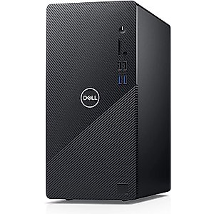 Dell Inspiron 3880 Business Desktop Computer_ Intel Quad-Core i3-10100 up to 4.3GHz (Beats I5-8400)_ 4GB DDR4_ 1TB 7200RPM HDD_ WiFi_ VGA_ HDMI_ Black_ Windows 10 Pro