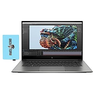 HP ZBook Studio G8 15.6" 60Hz FHD IPS Business Laptop (Intel i7-11800H 8-Core, 16GB RAM, 2TB PCIe SSD, T1200 Dedicated Graphics, Backlit KYB, Fingerprint, WiFi 6, BT 5.2, Win 11 Pro) w/Hub