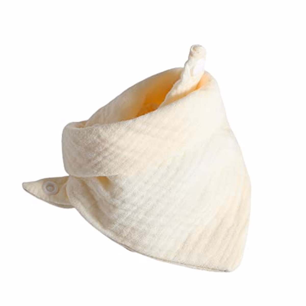 Jenbode Baby Bandana Drool Bibs – Beige Stylish Unisex Bandana Bibs - Super Absorbent Bandana Drool Bibs – Gentle Teething Bibs for Infants