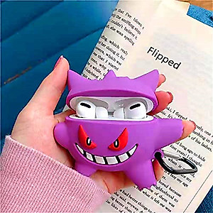Case for AirPod 1st/2nd Generation 2023, Cute AirPod 2/1 Case Cartoon Character Case, Unique Design Funny Fun Kawaii 3D Cartoon Characters Soft Silicone AirPod Case Cover for Men Women