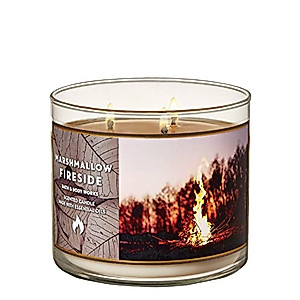 Bath & Body Works 3 Wick Marshmallow Fireside