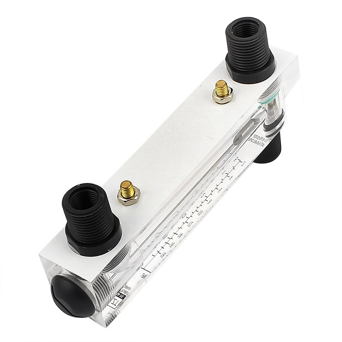 uxcell a15112000ux0004 Adjustable Knob 0.5-5GPM 2-18LPM Water Flow Meter Panel Type Flowmeter