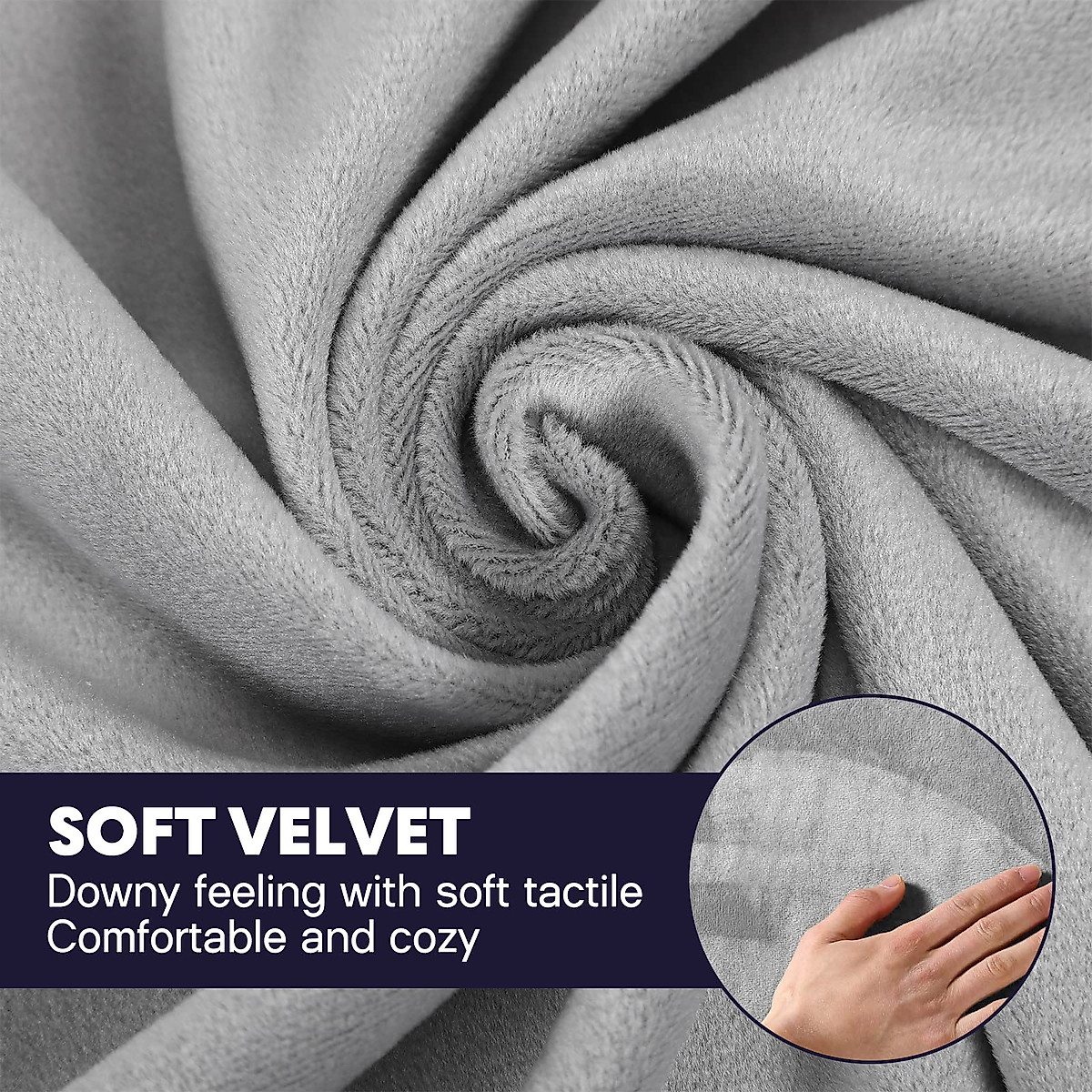 BESPORTBLE 2pcs Chair Arm Protectors Stretch Fabric Armrest Sofa Armrest Cover Armchair Slipcover Protector Elastic Home Office Recliner Couch Loveseat Protective Cloth Grey