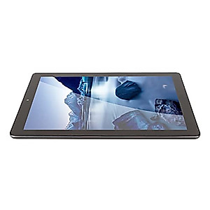 Portable Tablet, Front 5MP 10.1in Tablet Rear 13MP Black 100 to 240V for Work (EU Plug)