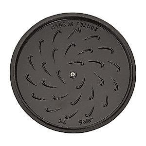 Staub Cast Iron 3.75-qt Essential French Oven - White Truffle, Made in France