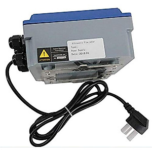 VTSYIQI Ultrasonic Flow Meter Flowmeter DN25mm-DN100mm TUF-2000B Wall Mounted Type RS485 Interface IP67 Protection TS-2 Transducer