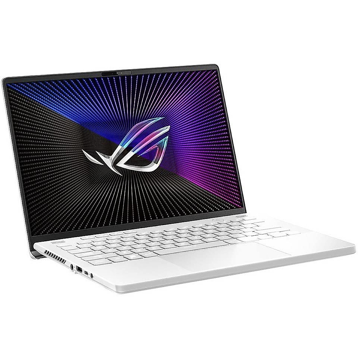 EXCaliberPC 2023 ASUS ROG Zephyrus G14 GA402XZ-CS94 Pro Extreme (AMD Ryzen 9 7940HS, 32GB RAM, 2TB NVMe SSD, RTX 4080 12GB, 14" QHD+ 165Hz, Windows 11) Anime Matrix Gaming Notebook - Moonlight White