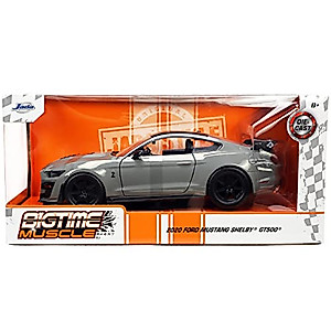 Jada Toys Big Time Muscle 2020 Shelby GT500 Die-cast Car, Toys for Kids and Adults