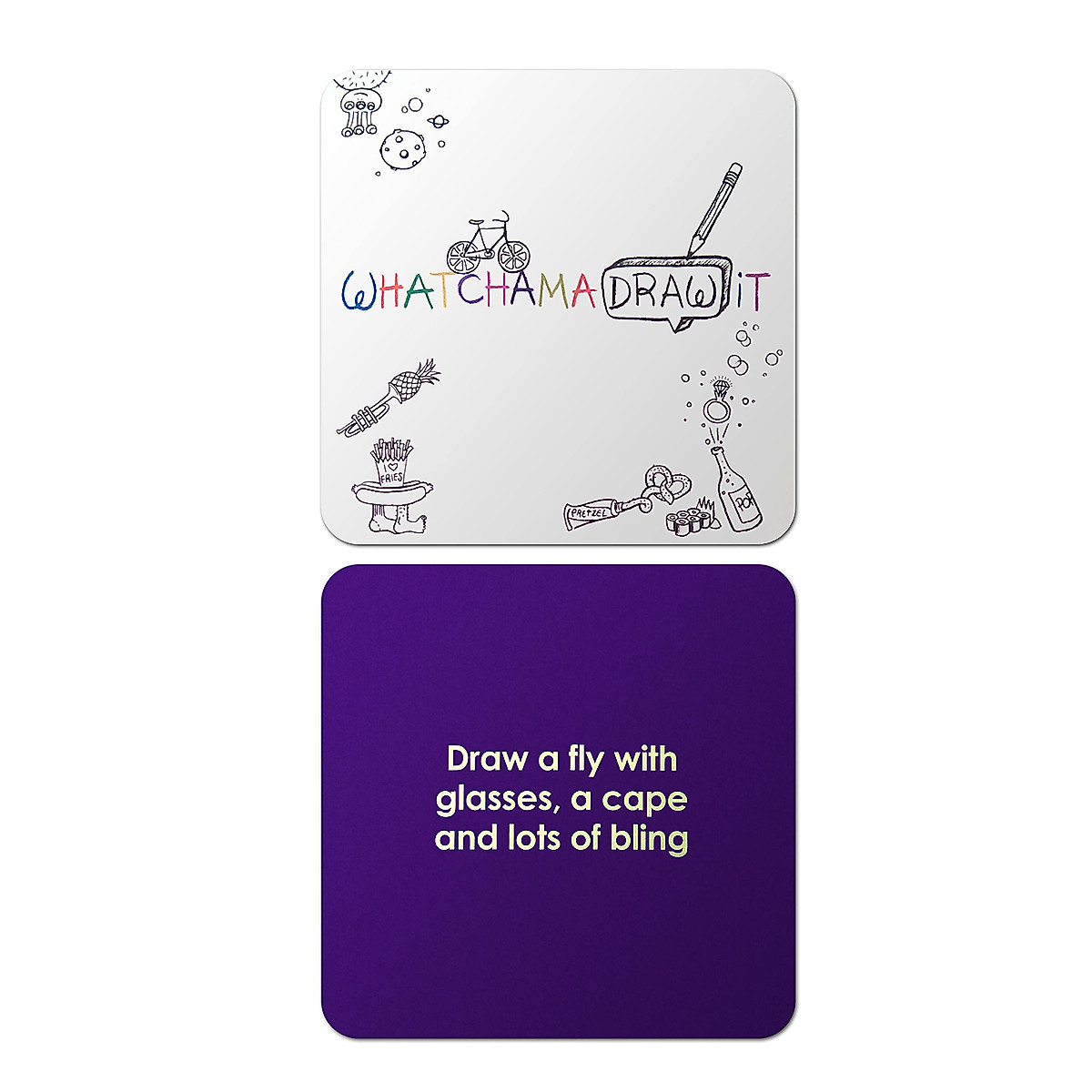 The Imagineering Company WatchamaDrawit Fast Action Drawing Game with Wildly Creative Challenges - A Family Board Game for Kids and Adults - Let The Family Game Night Fun Go Crazy