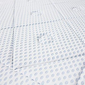 SensorPEDIC SensorCOOL 3-Inch Quilted Gel-Infused Memory Foam Bed Topper, California King, White