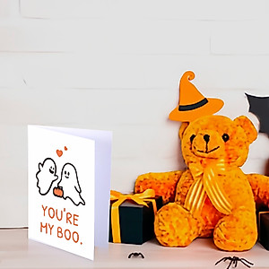 Boo Basket Stuffers for Women Men White Elephant Gifts for Adults Christmas Stocking Stuffers Valentines Gift for Her Halloween Boyfriend Gifts for Birthday from Girlfriend Boo Basket Stuffer for Her