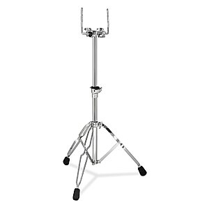 PDP By DW PDP Hardware Collection Concept Series Double 10.5mm L-Arms Tom Stand (PDTSCO),Chrome