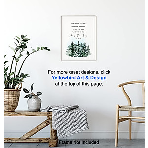 Motivational Positive Inspirational Quotes Decor Wall Art - Uplifting Encouragement Gifts for Women, Men - Uplifting Encouraging Sayings for Wall Decor - Home Office Posters 8x10