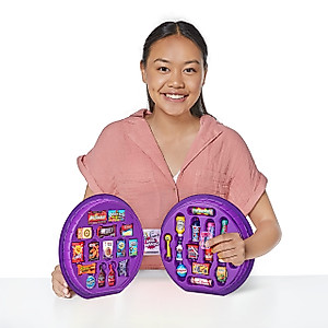 5 Surprise Mini Brands Series 3 Collector's Case - Store & Display 30 Minis with 5 Exclusive Minis by ZURU, Multi