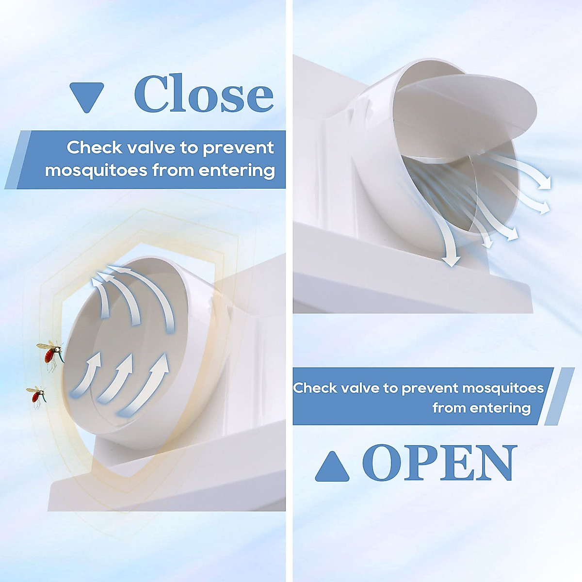 Bathroom Exhaust Fan with LED Light, Bathroom Fan with Light, Shower Ceiling Ventilation, Ultra Quiet Bathroom Fan 1.0 Sones 110 Cfm, White Ventilation Fan For Bathroom/Shower/Restroom/Office