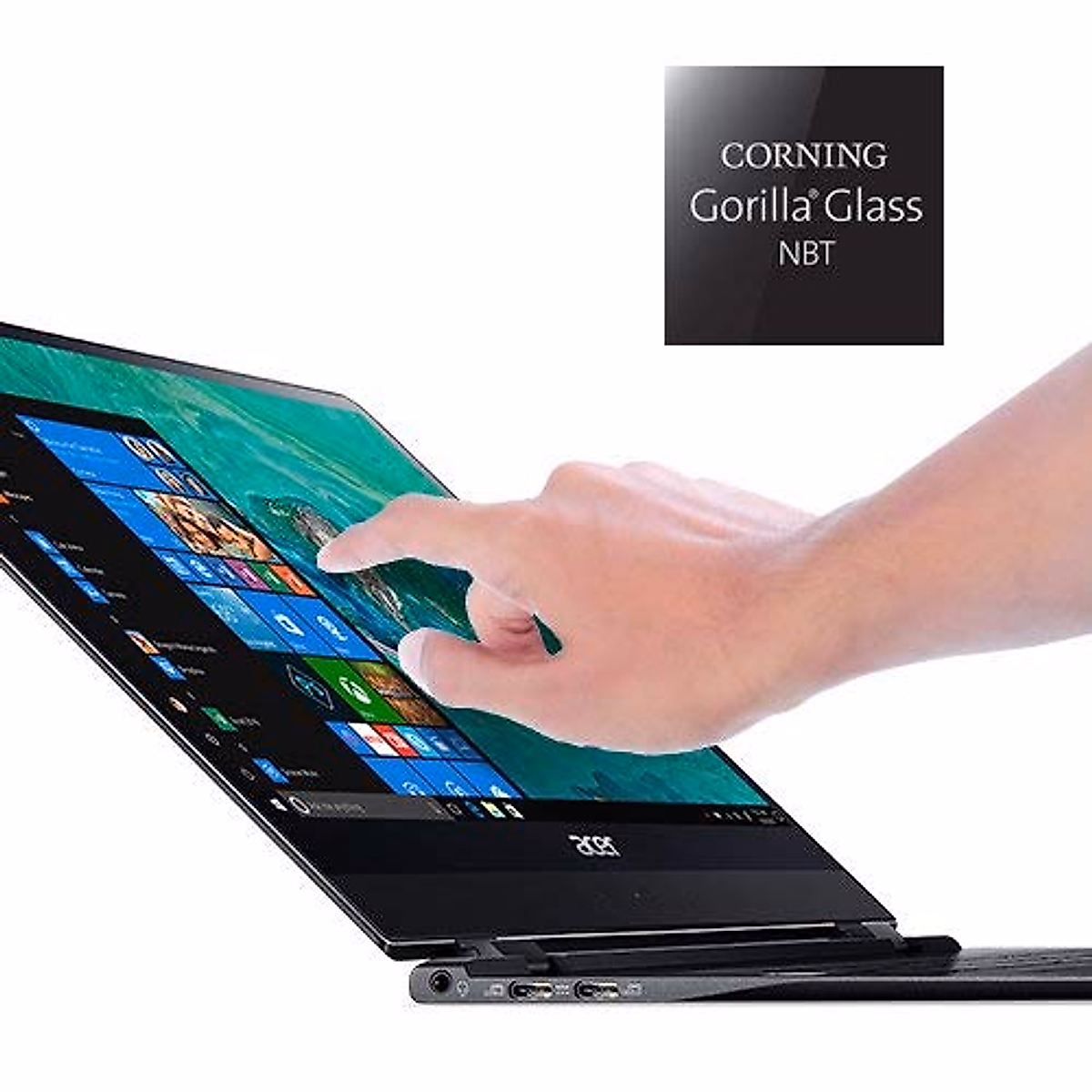 Acer Swift 7 SF714-51T-M9H0 Ultra-Thin 8.98mm Laptop, 14" Full HD Touch, 7th Gen Intel Core i7-7Y75, 8GB LPDDR3, 256GB PCIe NVMe SSD, 4G LTE, Windows 10