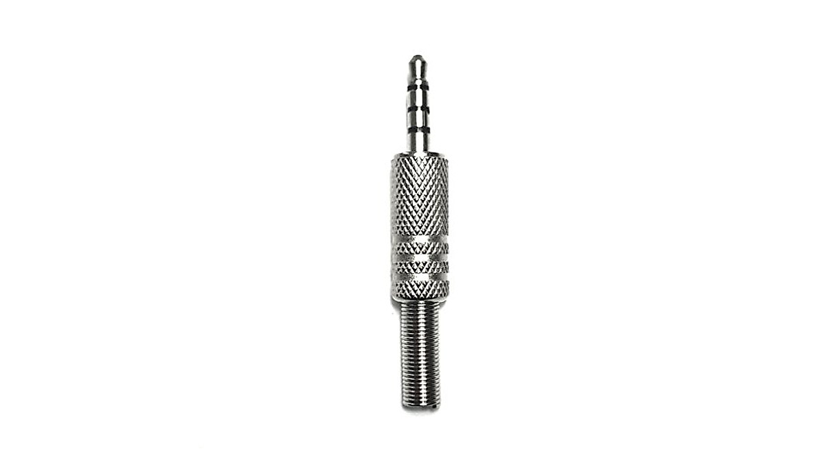 CESS 3.5mm 4-Pole TRRS Plug for Audio Repairs & Custom Cables
