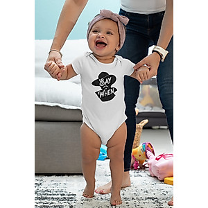 Say When Infant Bodysuit Doc Holliday Unisex Baby Girl Boy Clothes Outfits Black 6M