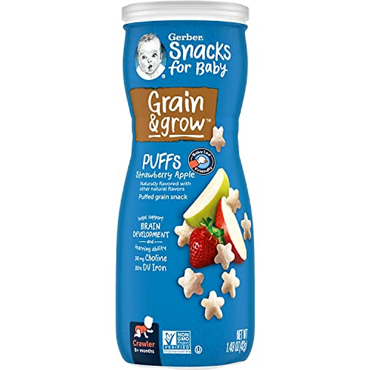 Gerber Graduates Puffs (Strawberry Apple)