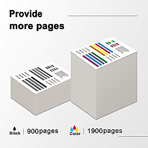 TEINO Remanufactured Ink Cartridge Replacement for Epson 802 802XL T802XL use with Epson Workforce Pro WF-4740 WF-4730 WF-4734 WF-4720 EC-4040 EC-4030 EC-4020 (Black, Cyan, Magenta, Yellow, 4-Pack)