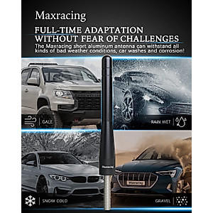 MAXRACING Short Aluminum Antenna Compatible with CCL17-10-AL30-B2-PS