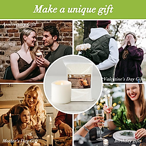 Sukh Soy Wax Flakes for Candle-Making - Natural Soy Wax Pure Soy Wax Candle Making Soy Wax Chips Candle Making Wax Supplies for Candle Making Container Candles, (880, Grams)