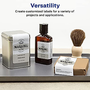 Avery Glossy White Rectangle Labels with Sure Feed, 2" x 3.75", 400 Glossy White Labels, Print-to-The-Edge, Permanent Label Adhesive, Laser/Inkjet Printable Labels