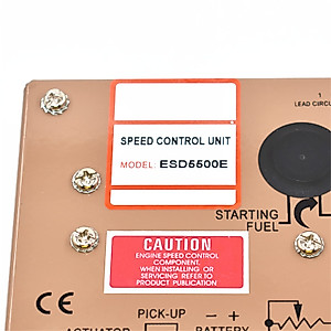 mitoharet Generator Regulator Controller ESD5500E Generator Controlle Genset Parts Electronic Engine Speed Governor