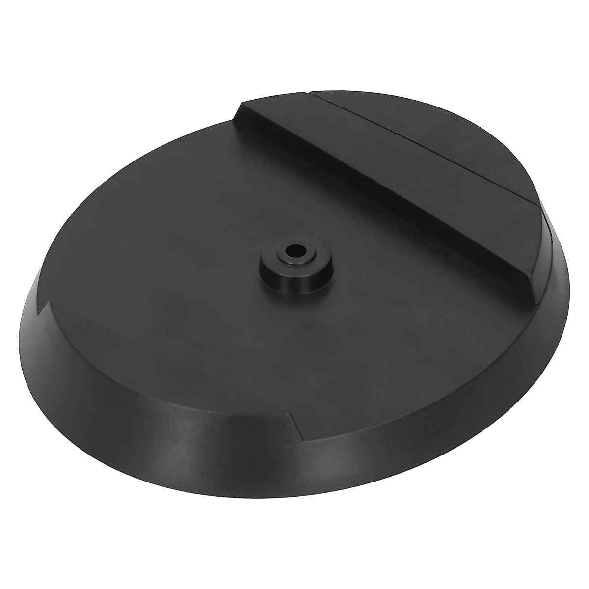 CCYLEZ 2 in 1 Professional Vertical ABS Game Console Bracket with Bracket and Screws Console Base Accessory for PS5 Game Console Black