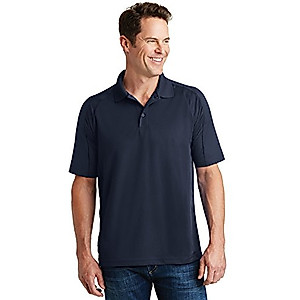 SPORT-TEK Dri-Mesh Pro Polo L Navy