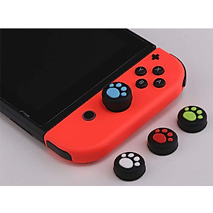 Weansy's Store 5 Pairs(10pcs) Switch Thumb Grip Set Joystick Cap, Silicone Analog Stick Cap for Joy-Con Controller