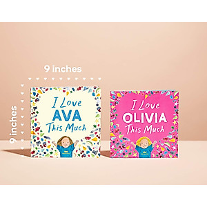 Wonderbly Personalized Storybook - I Love You This Much (Softcover)