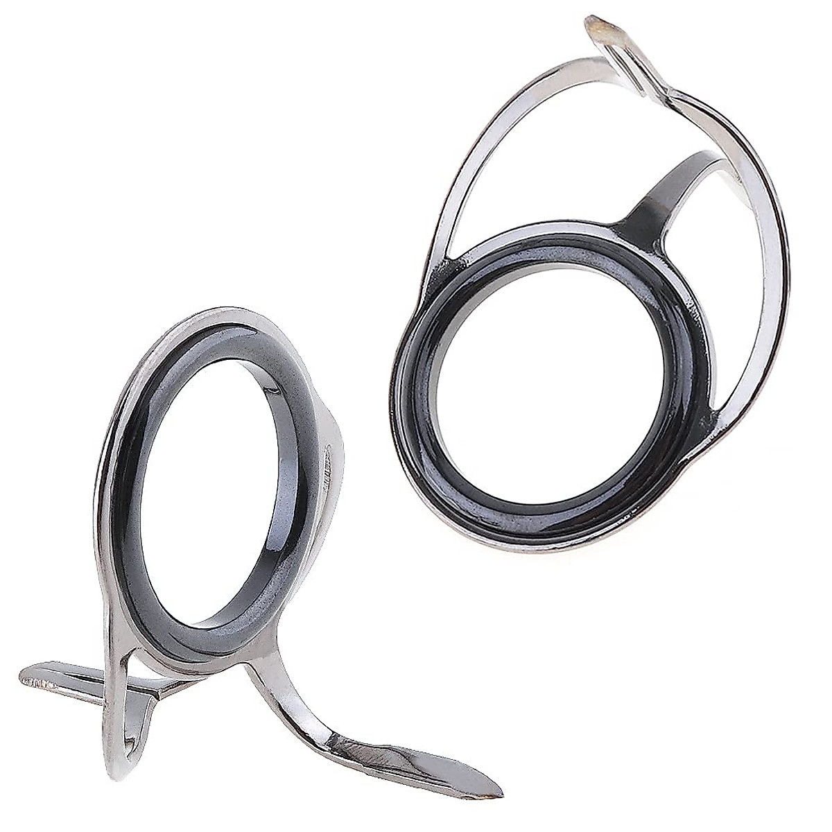 OriGlam 8pcs Fishing Rod Guide Repair Kit, Spinning Rod Guides, Fishing Rod Guide Replacement, Tip Repair Kit for Spinning Rods Sea Fishing