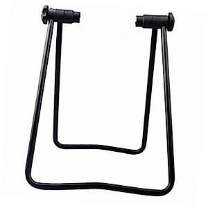 Toxz Aluminum Portable Bike Stand,Bicycle Repair Rack Parking Stand,Folding Bike Wheel Holder Repair Stand Hub Kickstand