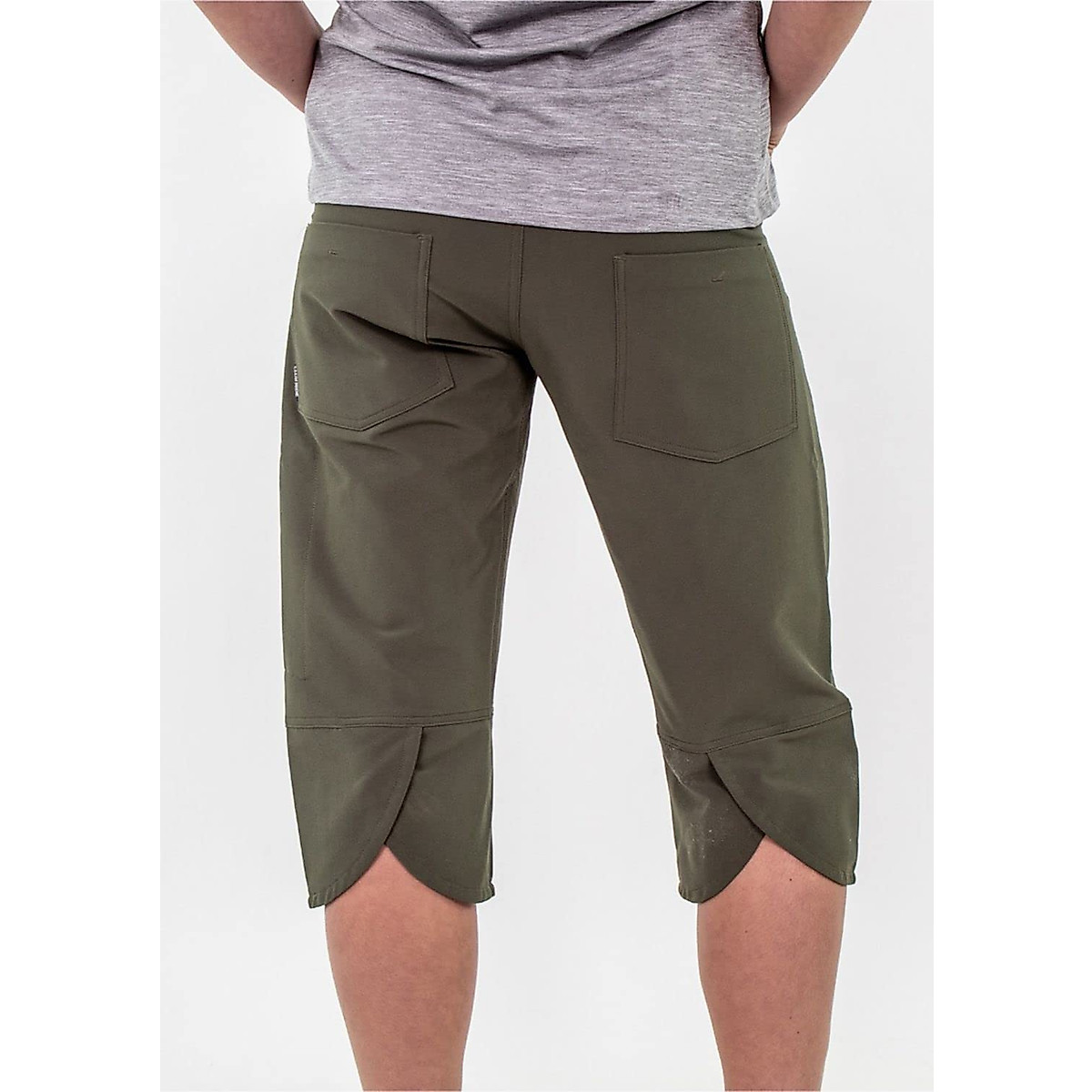 Club Ride Apparel Joanie Capri Knickers - Women's Biking Shorts - Olive - Medium