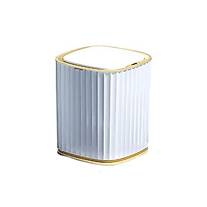 UNNIQ Trash can, Smart Sensor Garbage Bin Kitchen Bathroom Toilet Trash Can Best Automatic Induction Waterproof Bin with Lid