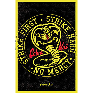 POSTER STOP ONLINE Cobra Kai - TV Show Poster (Emblem/Logo) (Size: 24" x 36")