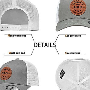 Dad Gifts from Daughter Son Family for Men,Unique Fathers Day Hat Gift for Christmas Birthday