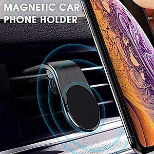 Car Mount for Samsung Galaxy Note 20 (Car Mount by BoxWave) - MagnetoMount Clip, Metal Car Air Vent Strong Magnet Mount for Samsung Galaxy Note 20 - Jet Black