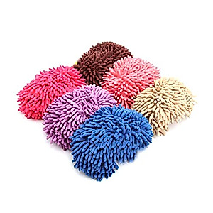 DECHOUS Soft Slippers Household Cleaner Microfiber Cleaner Floor Polishing Shoe Mop Floor Cleaning Socks Floor Dusting Shoes Cover to Make Them Act As Mop Slippers to Mop The Wood The Lazy