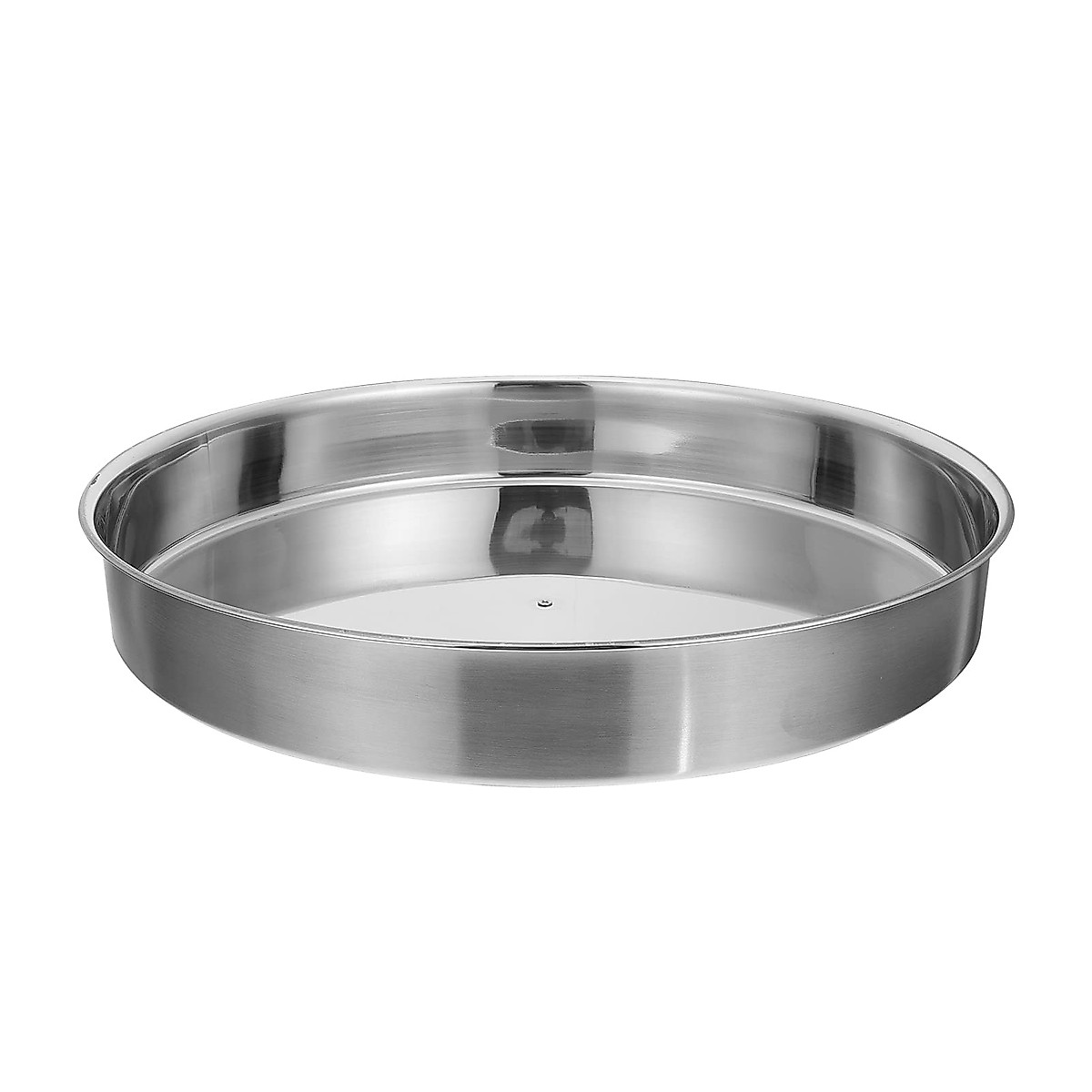 VORCOOL 1pc Boxes Rotating Spice Rack Rotating Storage Condiment Jar Toothbrush Holder Entryway Key Organizer Kitchen Seasoning Rack Round Stainless Steel Storage Utensils to Rotate