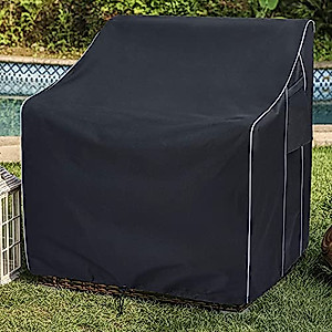 FORSPARK Outdoor Furniture Chair Covers Waterproof，Lawn Patio Furniture Covers Fits up to 38 x 31 x 29 inches (W x D x H) 2 Pack