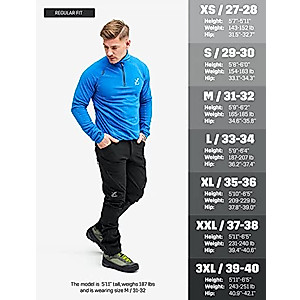 RevolutionRace Men's Hiball Pants, Durable and Ventilated Pants for All Outdoor Activities, Black Edition - X-Large