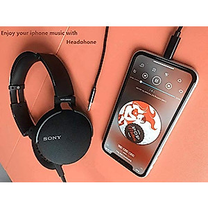 [Apple MFi Certified] AUX Cord for iPhone, Lightning to 3.5mm AUX Stereo Audio Cable Compatible with iPhone 13/12 Pro/11/XS/XR/X 8 7/iPad, iPod to Home Speaker/Car Stereo/Headphone (3.3FT/1.0M, Black)