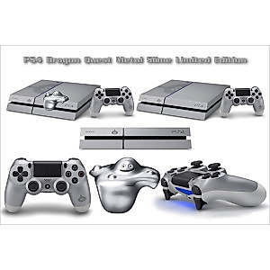 PlayStation4 Console 500GB Dragon Quest Metal Slime Edition Japan import