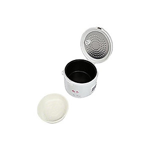 Tayama Automatic Rice Cooker & Food Steamer 8 Cup, White