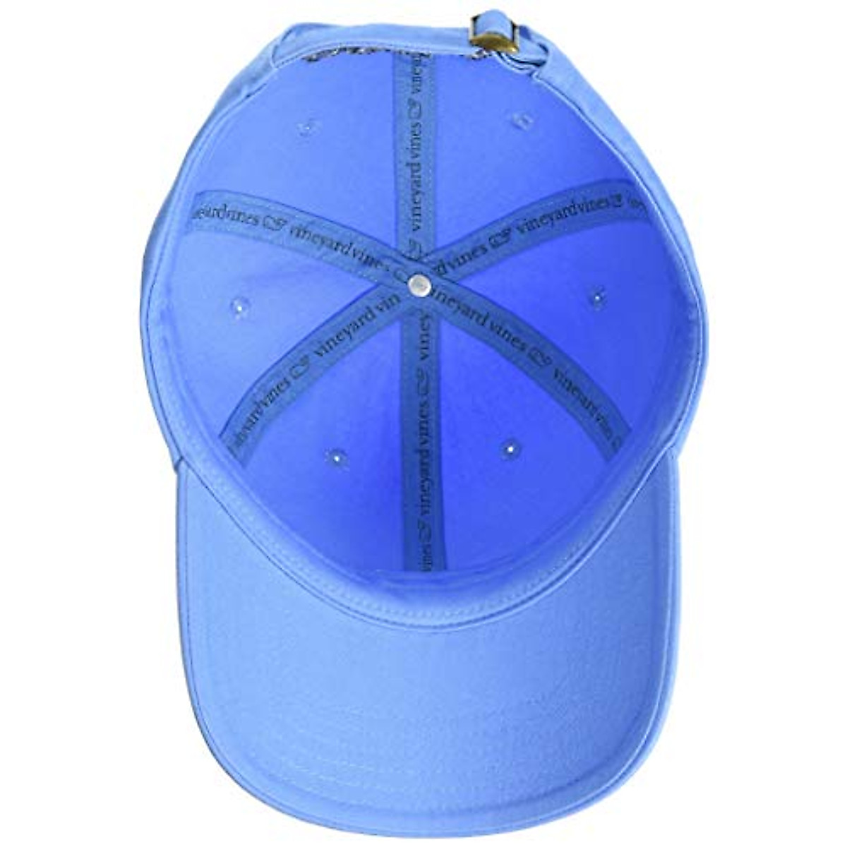 vineyard vines Men's Classic Whale Logo Baseball Hat, Light Blue, ONE Size