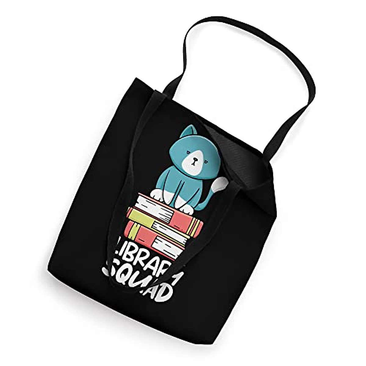 Library Squad Cat For Men Women Bookworm Book Lovers Readers Tote Bag
